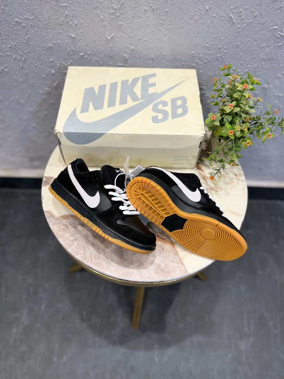 Sb Dunk Black Foggy Street Sneakers
